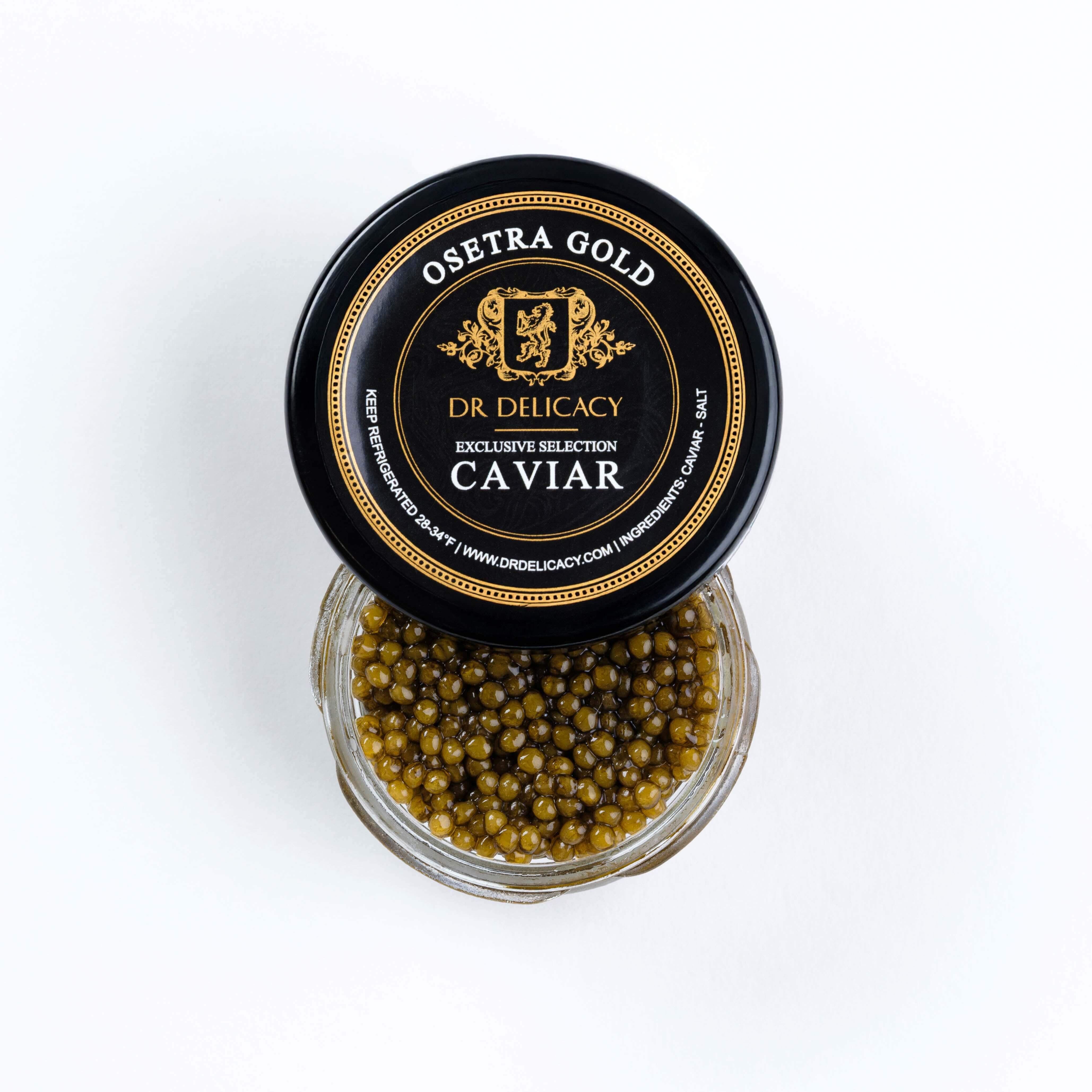 Osetra Gold Caviar | DR Delicacy